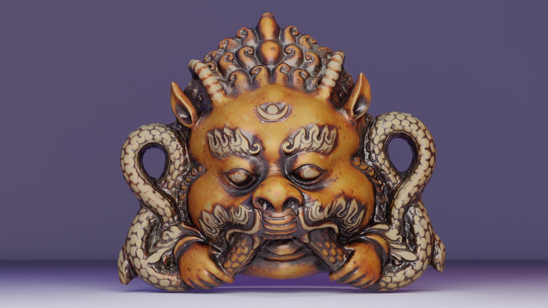 Union Of The Sun And Moon Sculpt Low-poly 3D Model - TurboSquid 1803517