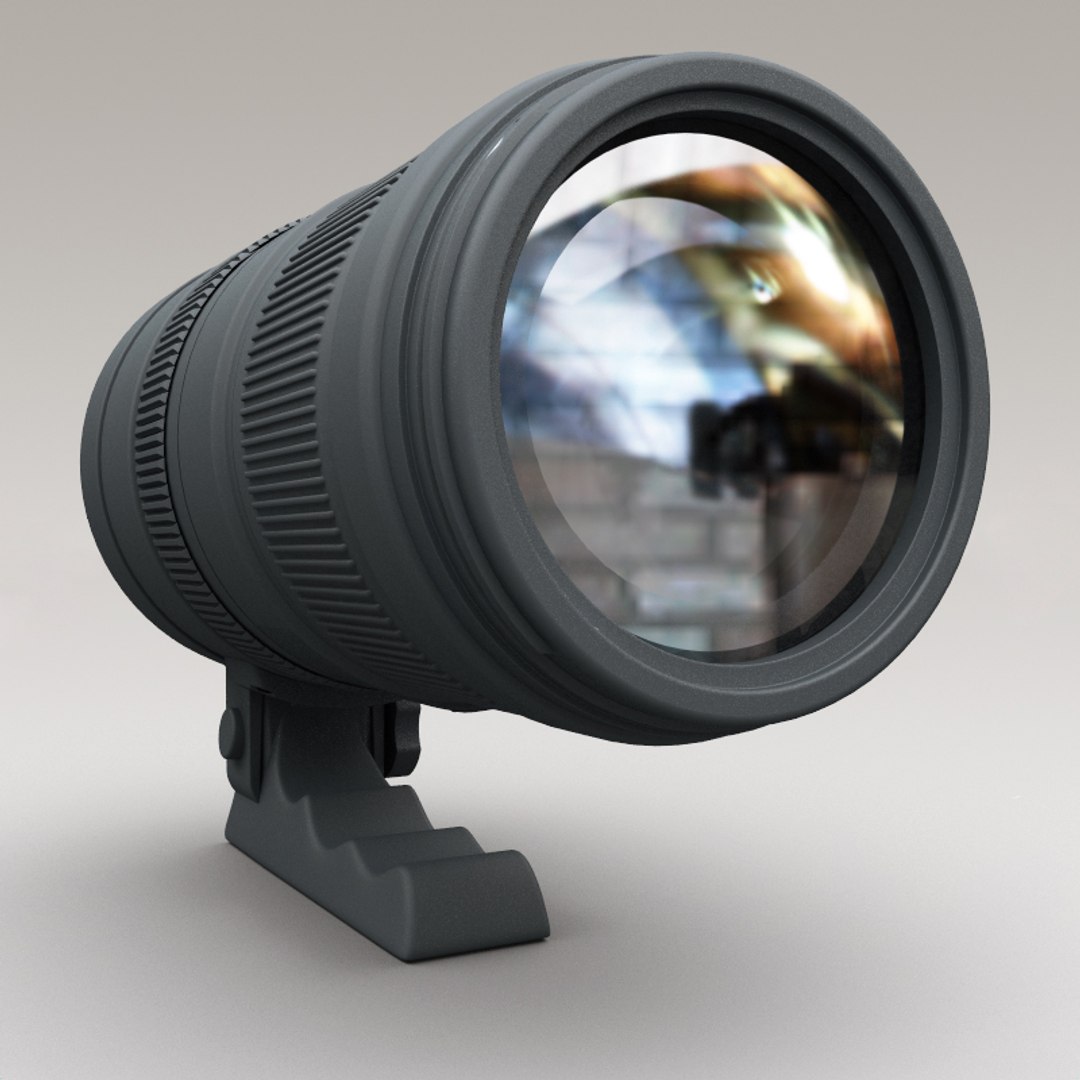 optical stabilizer sigma 80-400mm 3d model