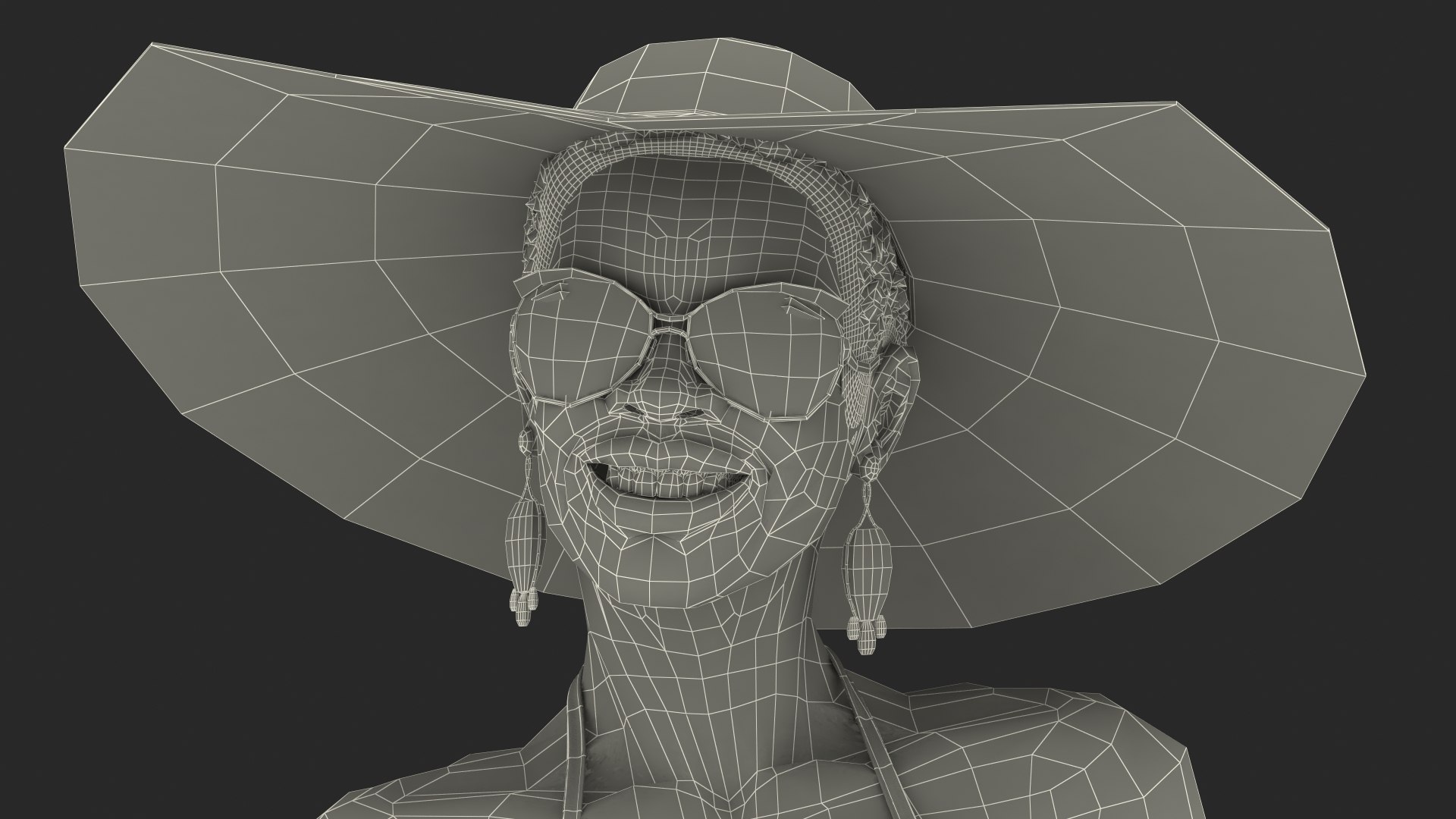 3D dark skinned bikini girl - TurboSquid 1658730