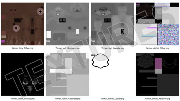 modelo 3d Pose de pie de chica de bikini de piel oscura - TurboSquid ...