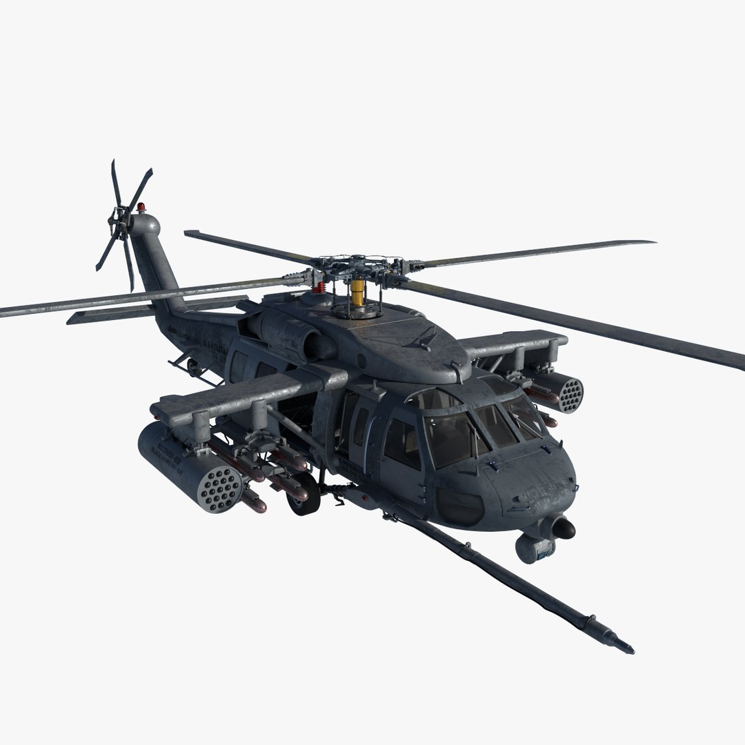 SIKORSKYBLACKHAWKUH60 3D Model - TurboSquid 1806484