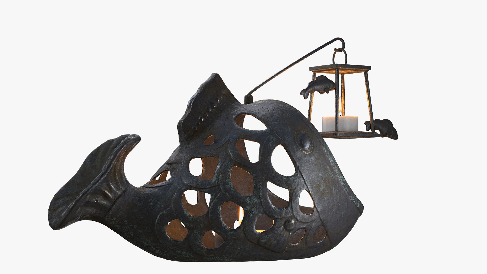 Candle Fish 3D Model - TurboSquid 1915368