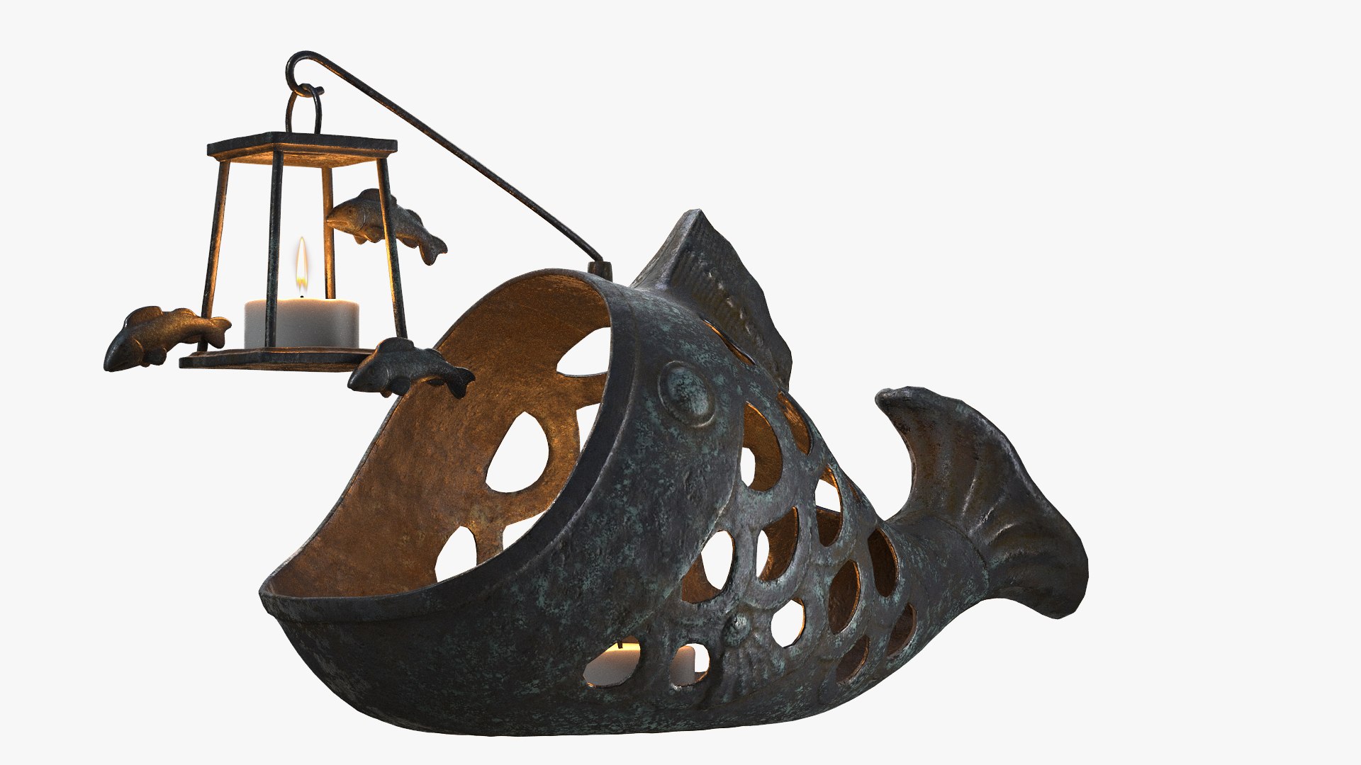 Candle Fish 3D Model - TurboSquid 1915368