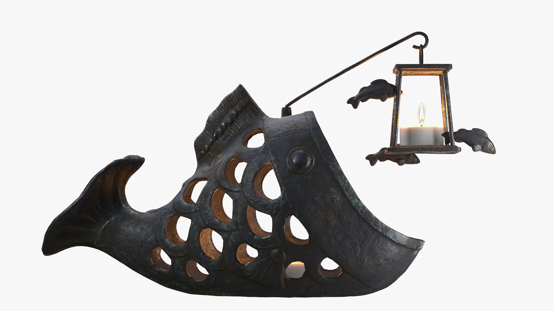 Candle Fish 3D Model - TurboSquid 1915368