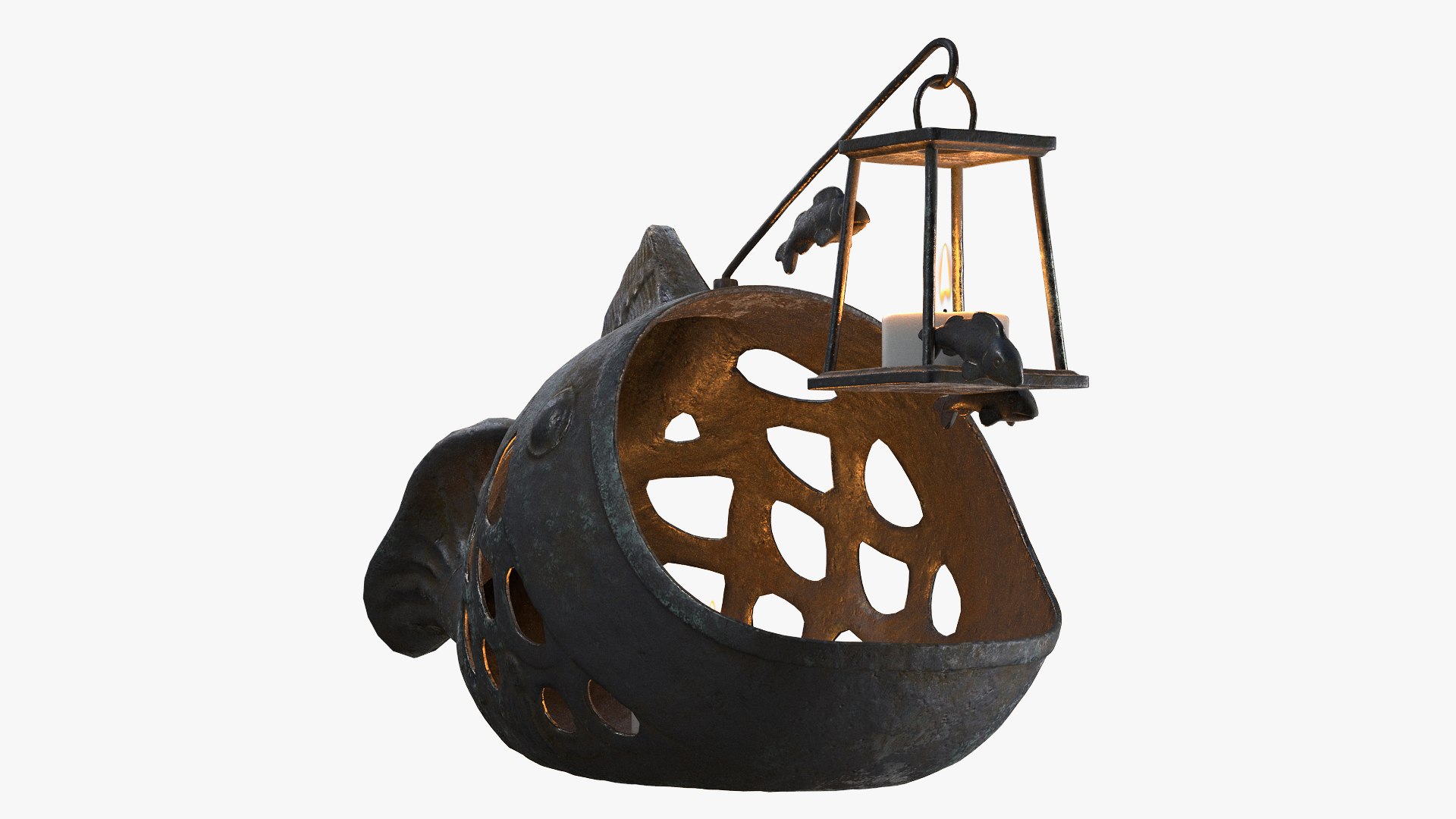 Candle Fish 3D Model - TurboSquid 1915368