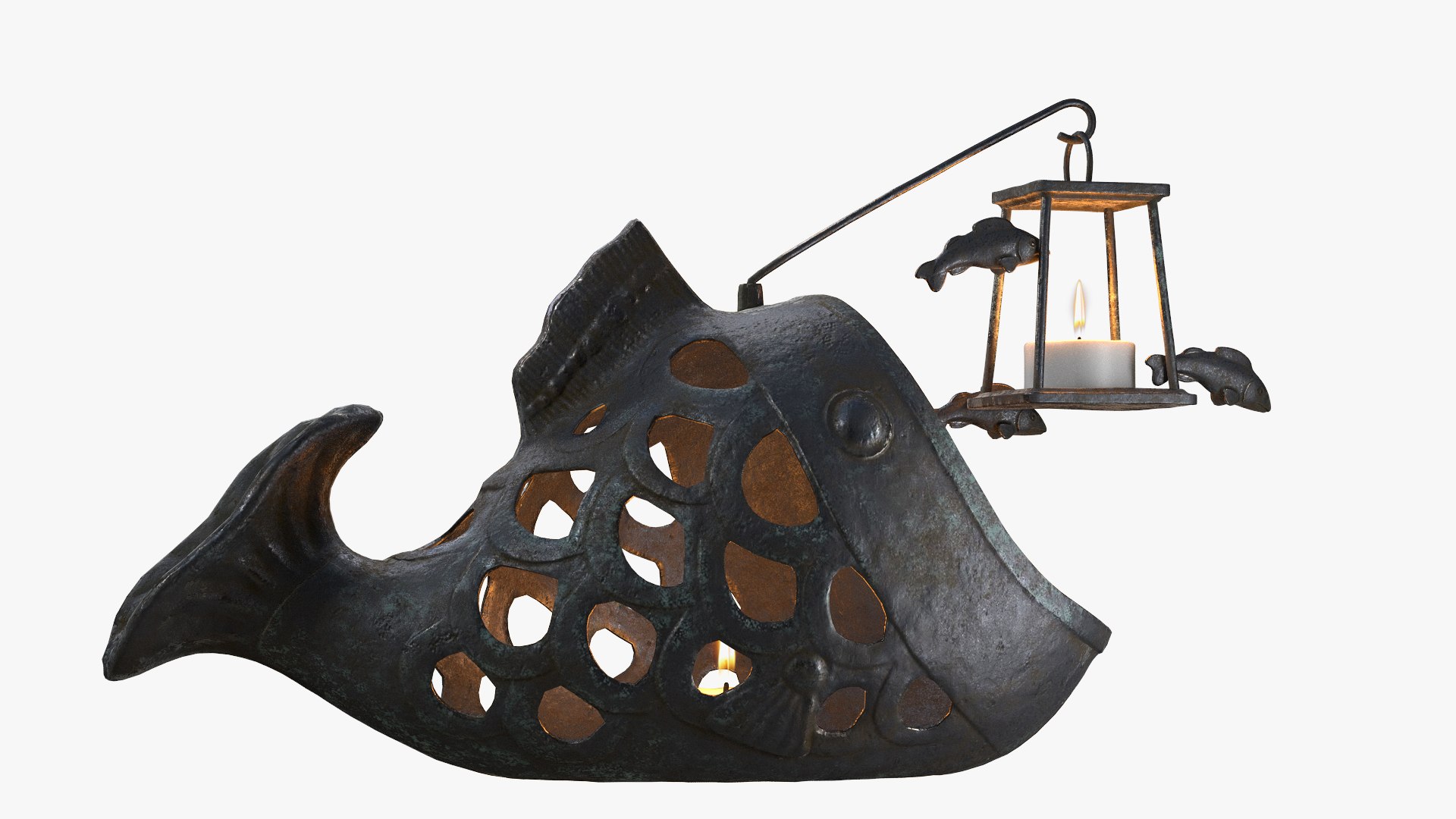 Candle Fish 3D Model - TurboSquid 1915368