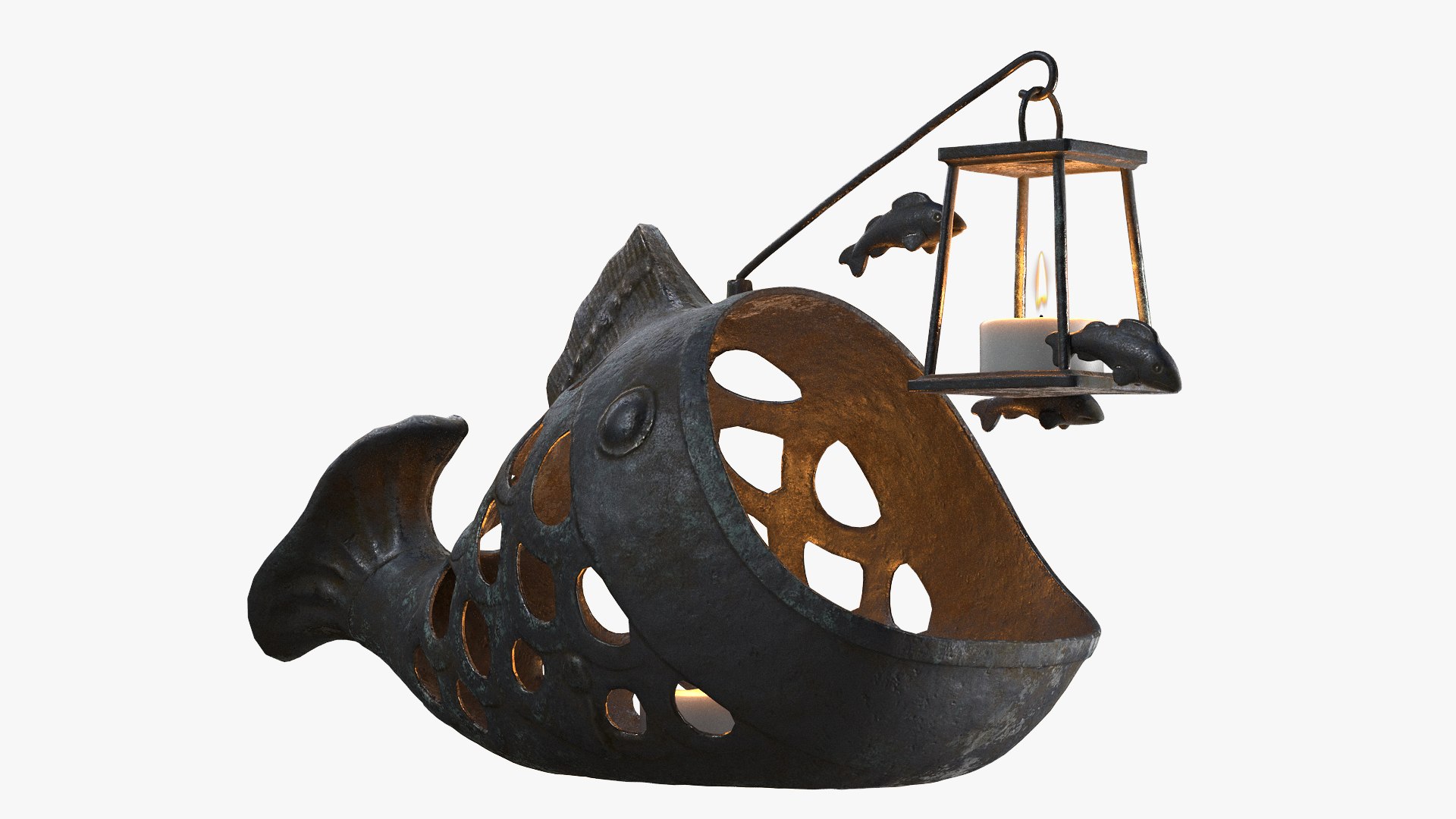 Candle Fish 3D Model - TurboSquid 1915368