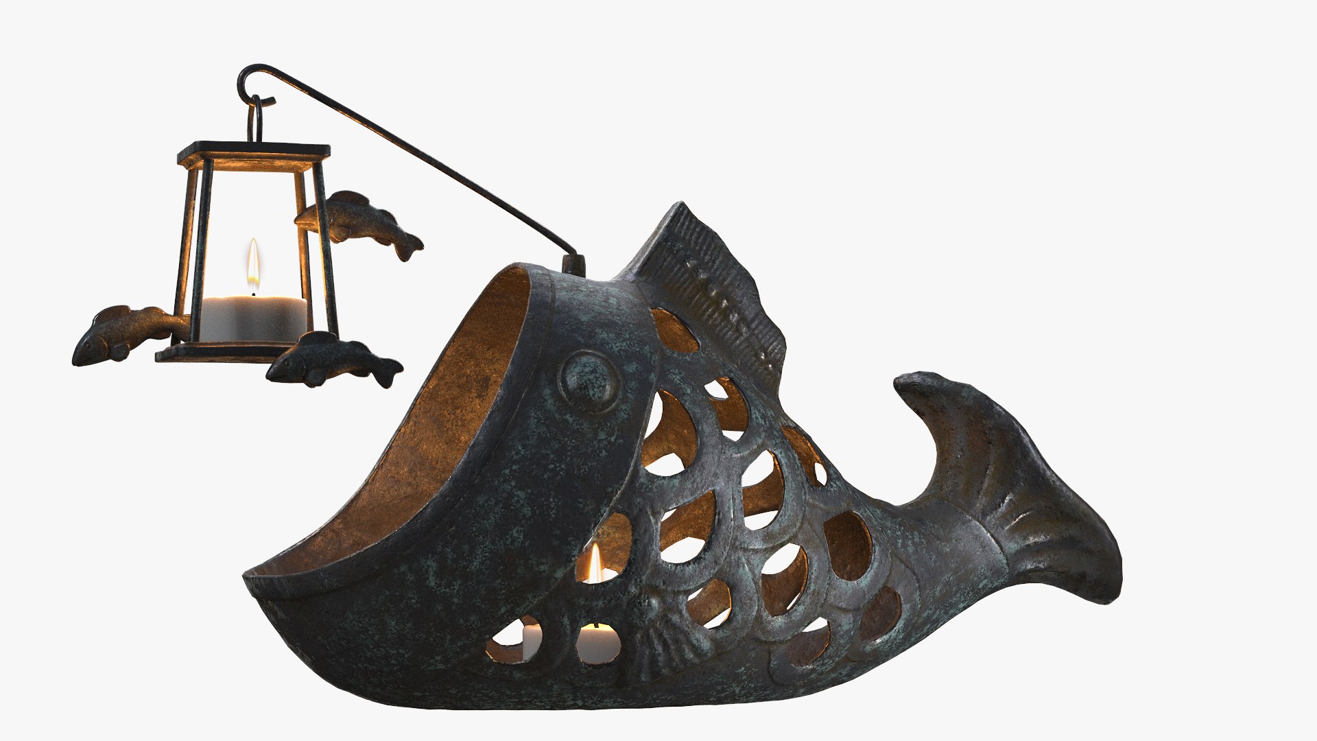 Candle Fish 3D Model - TurboSquid 1915368