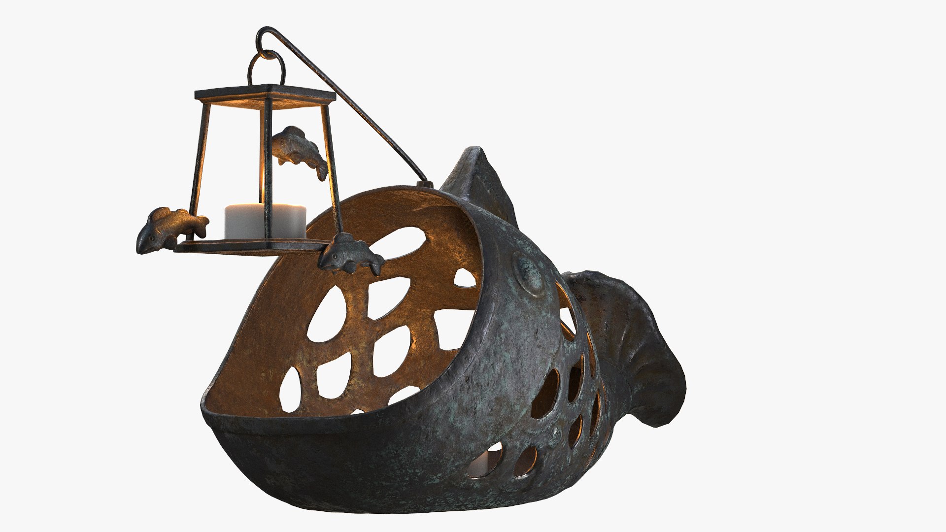 Candle Fish 3D Model - TurboSquid 1915368