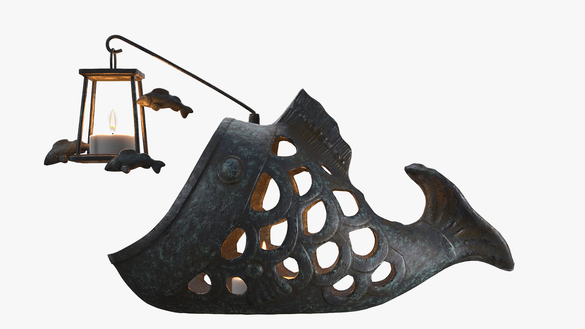 Candle Fish 3D Model - TurboSquid 1915368