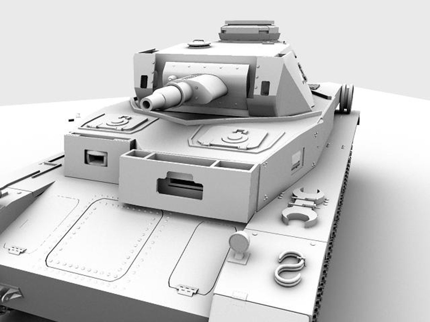 3d Panzer Iv 4 Model