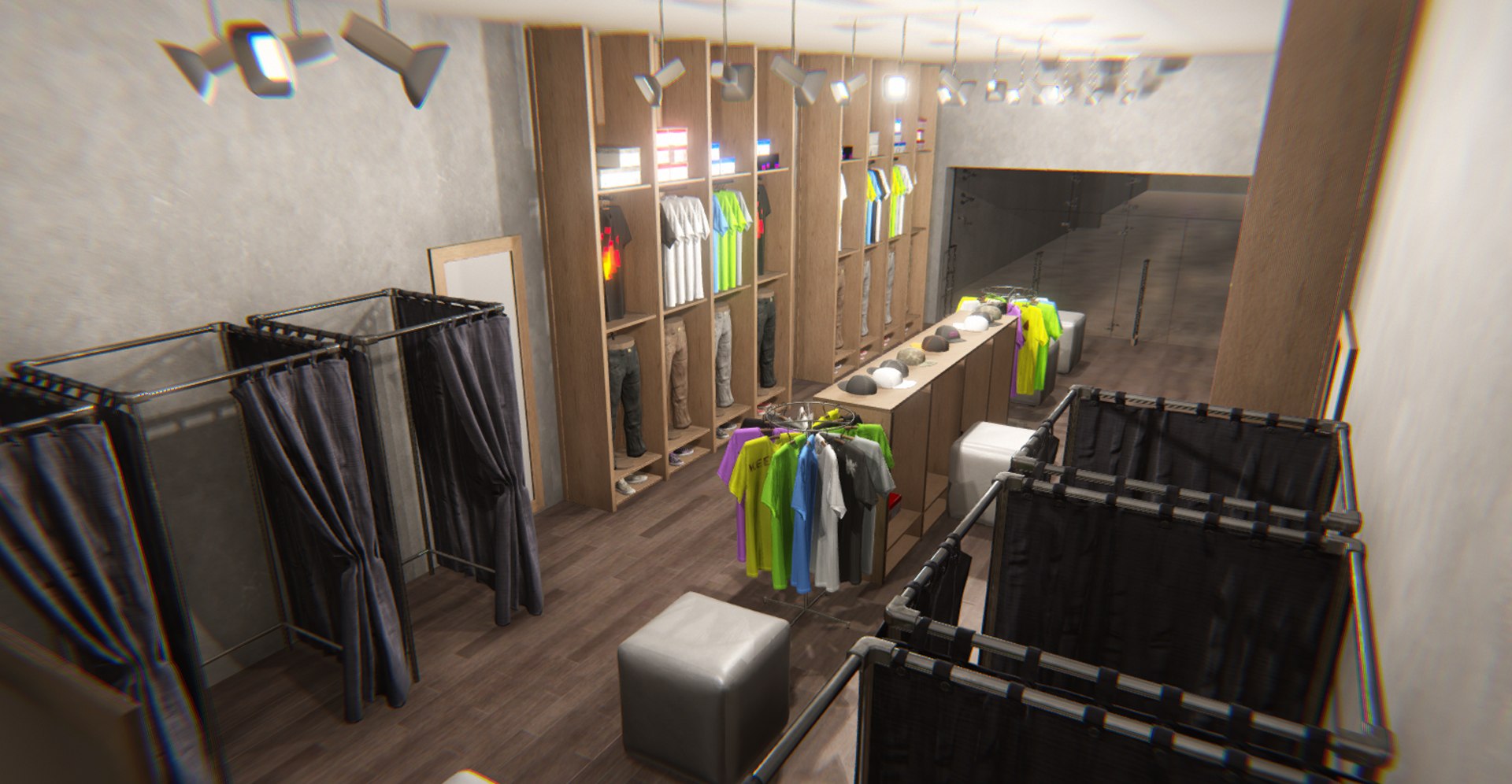 3D Vr Store - Interior Model - TurboSquid 1416238
