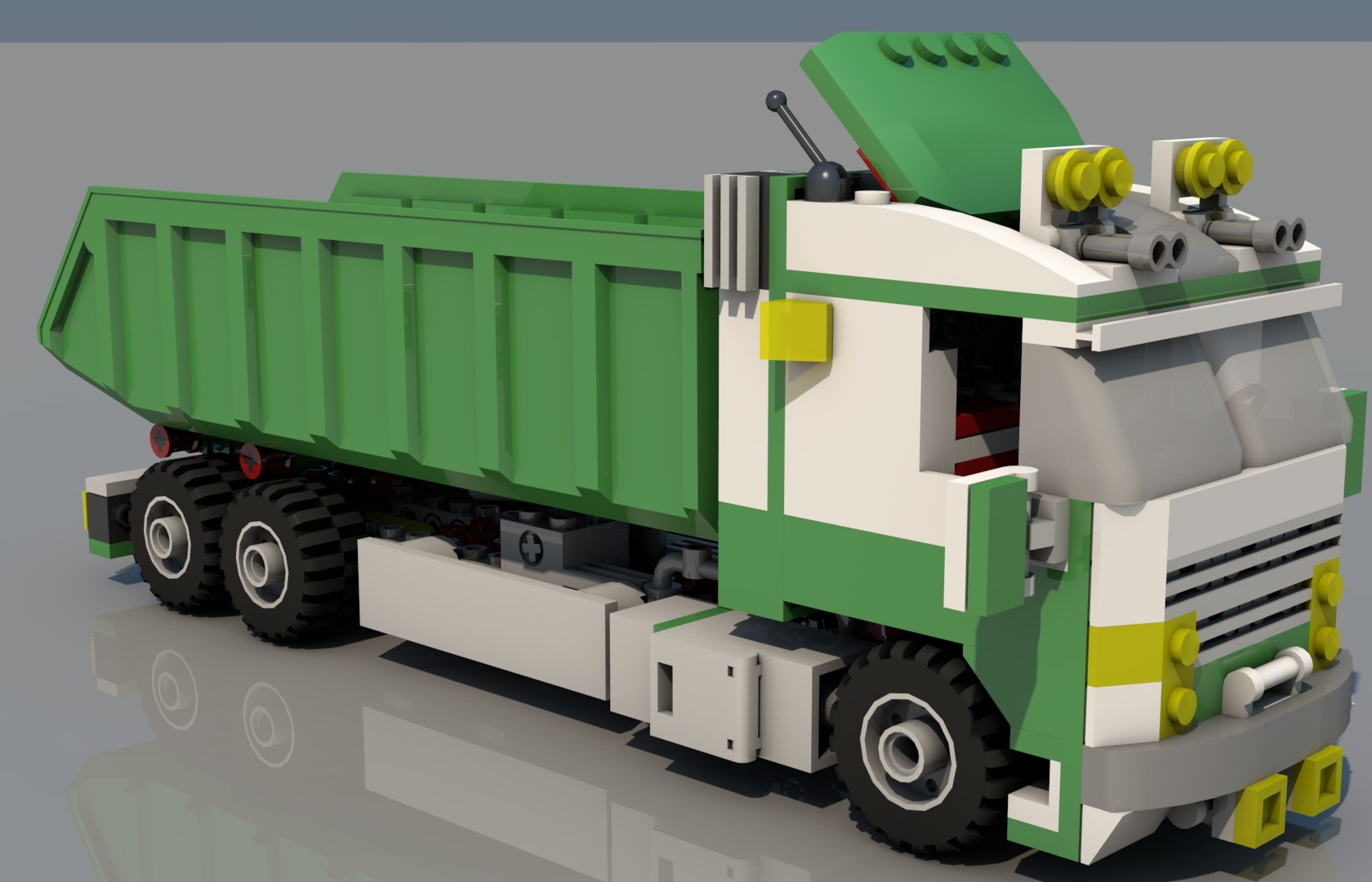 3ds Max Lego Big Truck