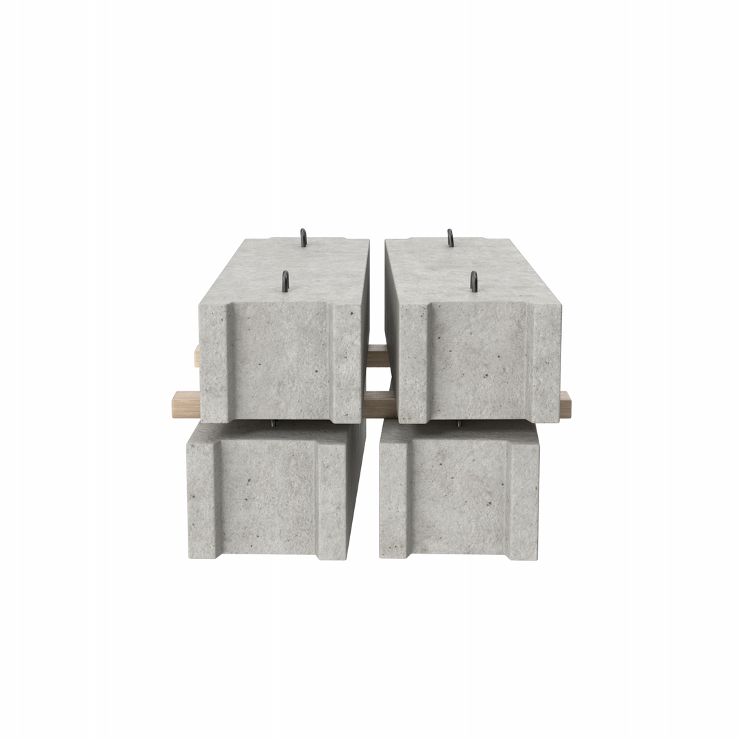 3D Concrete Blocks Model - TurboSquid 2029213