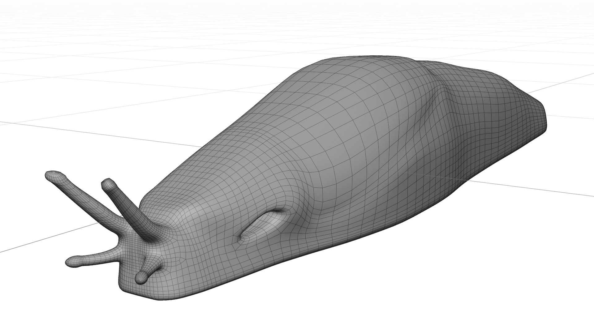 3D Slug - Orange Brown - TurboSquid 2103072