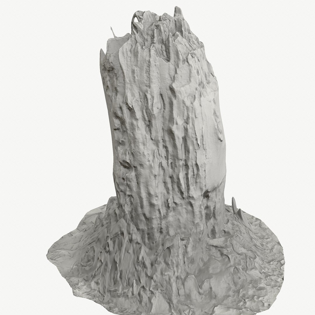 3D Scan Bpr Tree Stump Model - TurboSquid 1636812