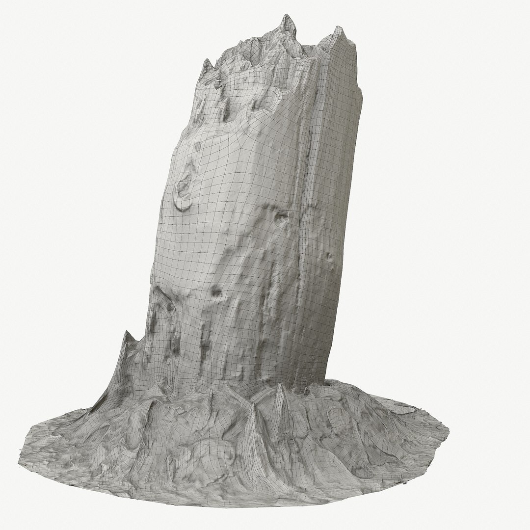 3D Scan Bpr Tree Stump Model - TurboSquid 1636812