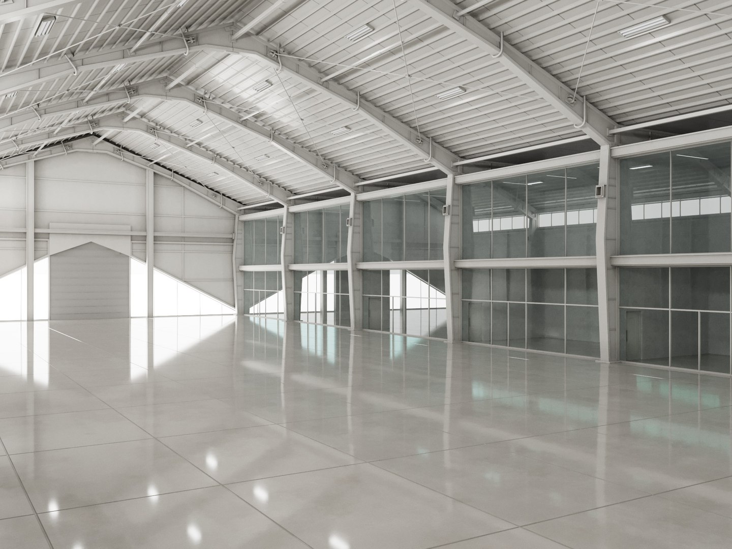 Warehouse White Office 2 3D - TurboSquid 2341622