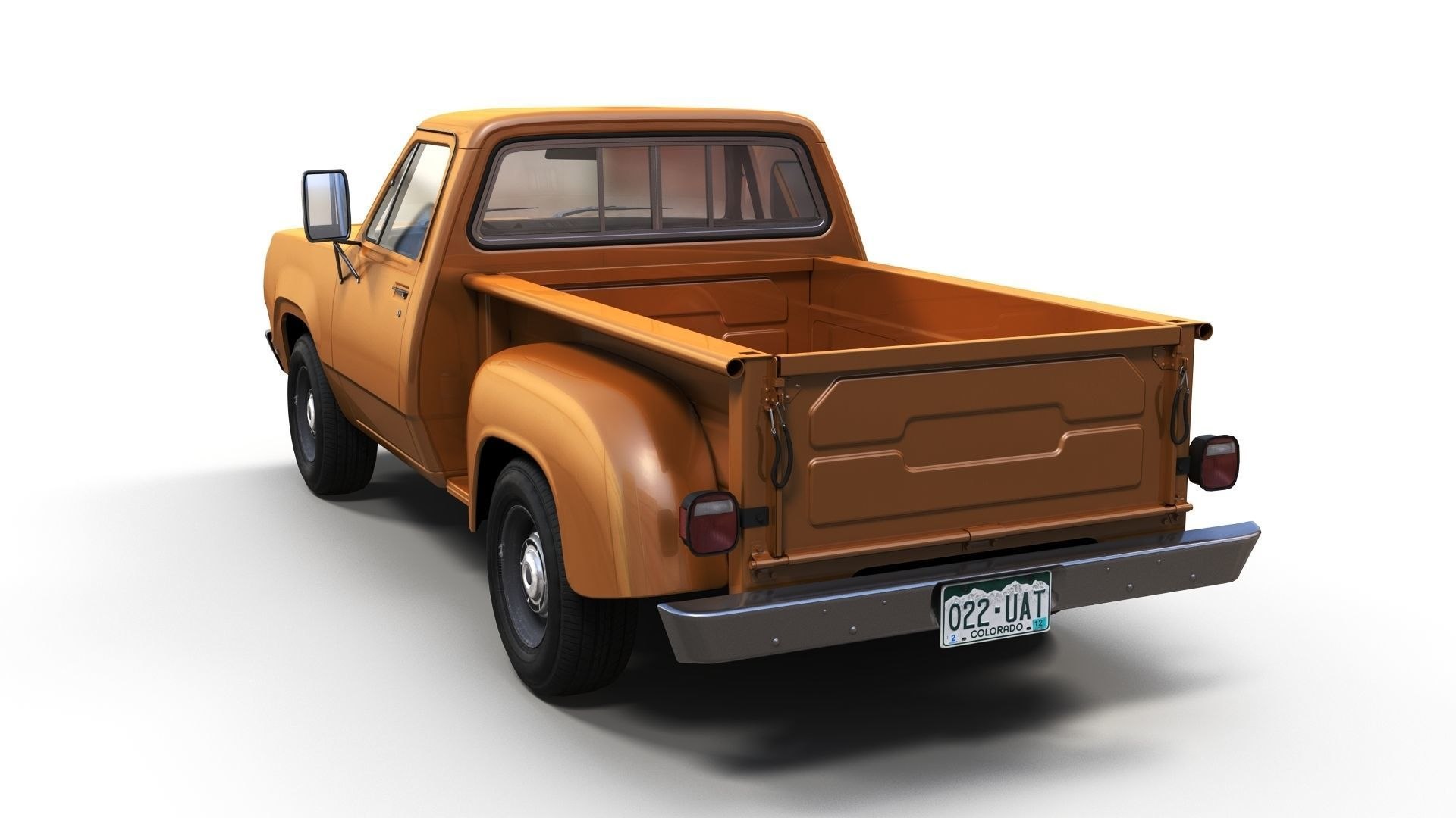 Dodge D100 Utiline 1976 3D - TurboSquid 2202145