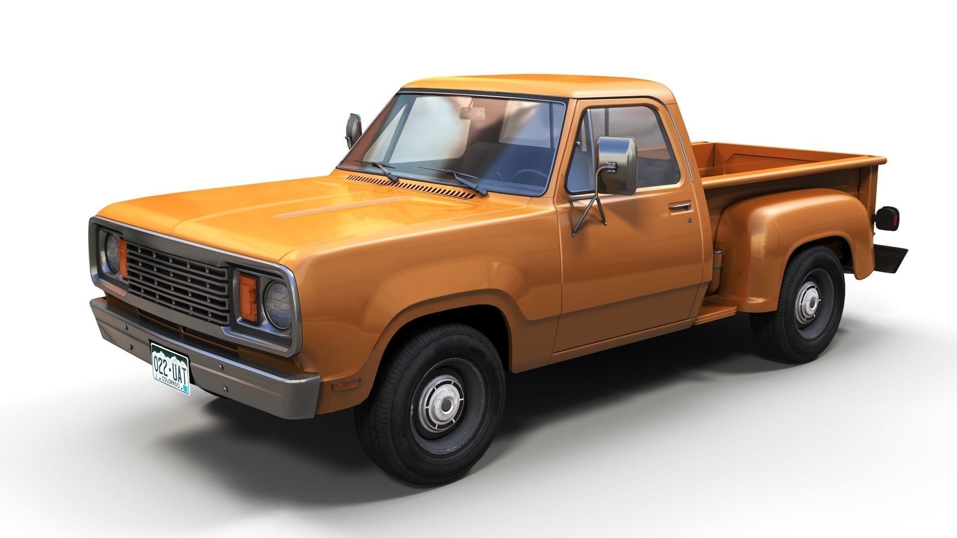 Dodge D100 Utiline 1976 3D - TurboSquid 2202145