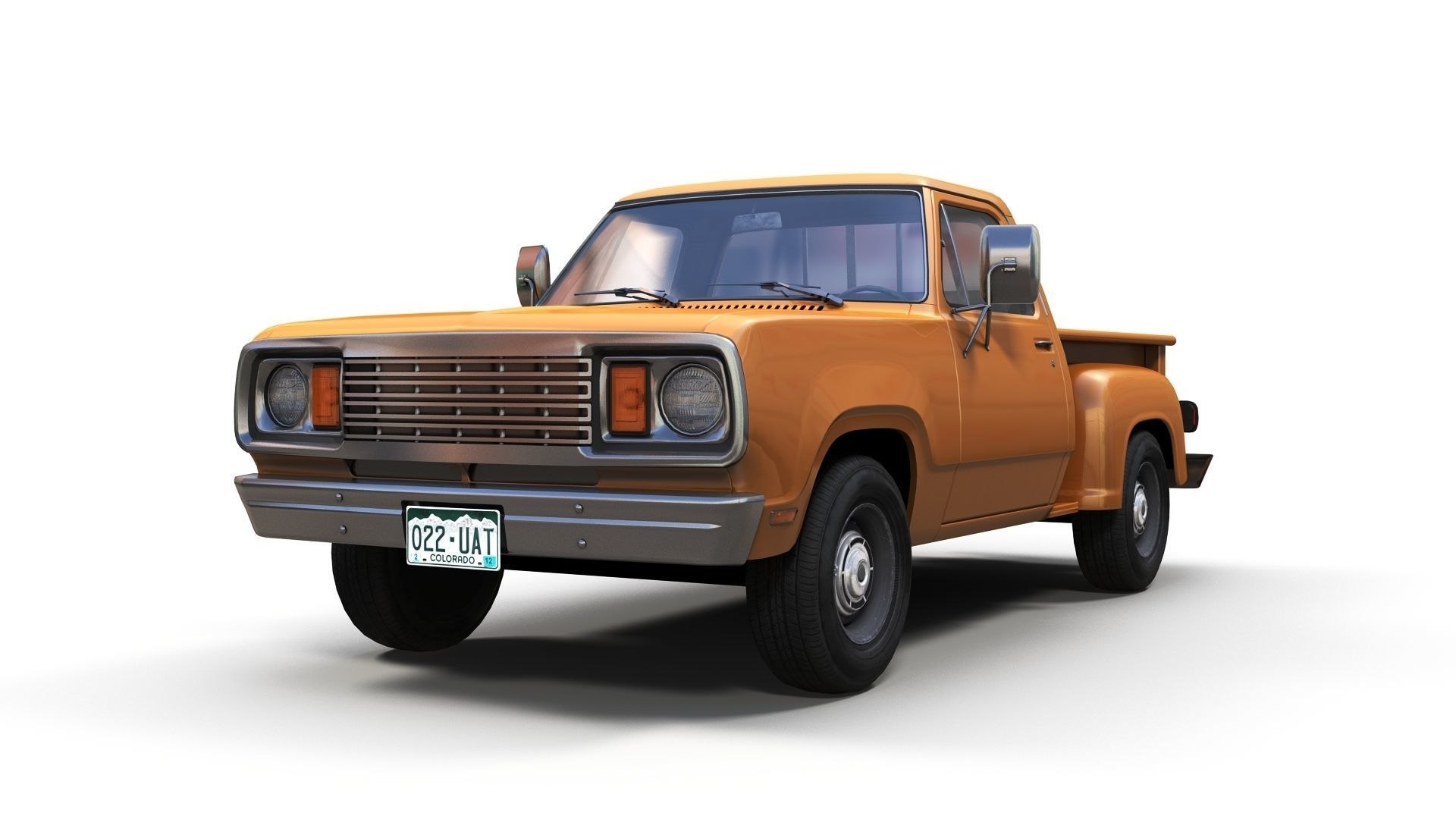 Dodge D100 Utiline 1976 3D - TurboSquid 2202145