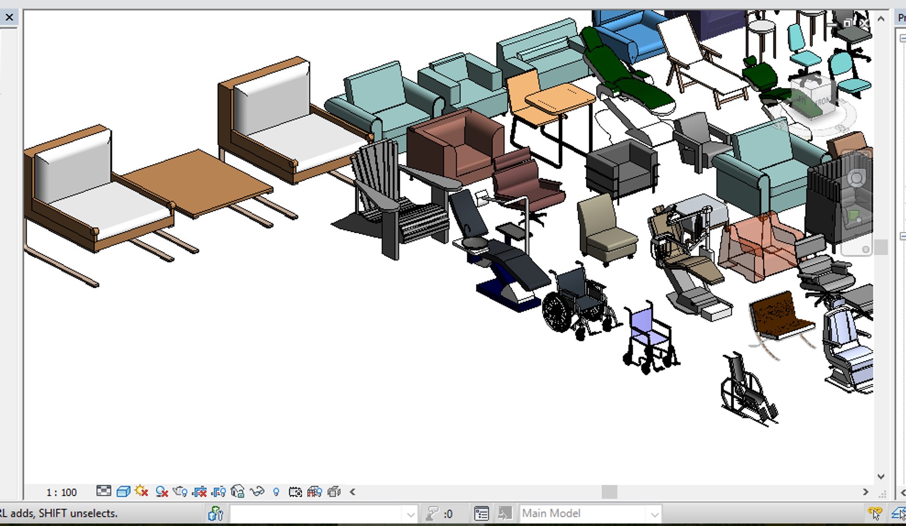 3D Model 199 Chair Revit 2015 - TurboSquid 1278776