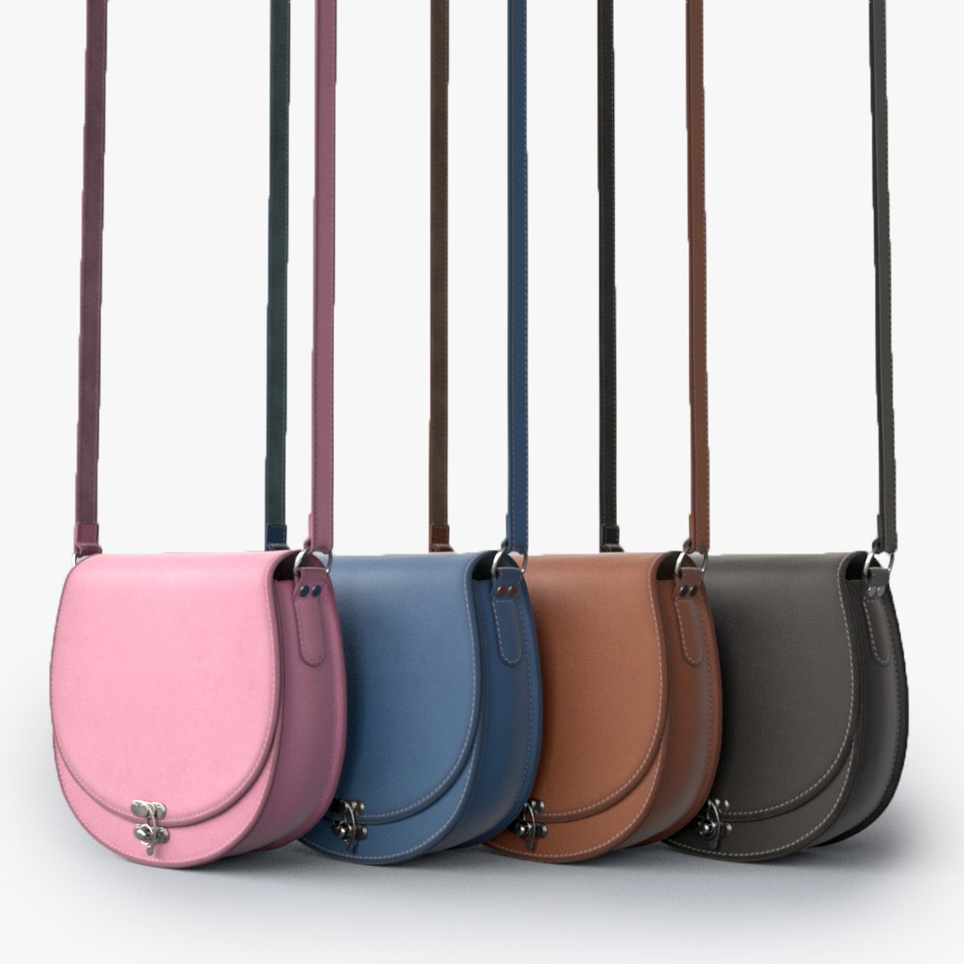 Six Rigged Bags Model - TurboSquid 2104284