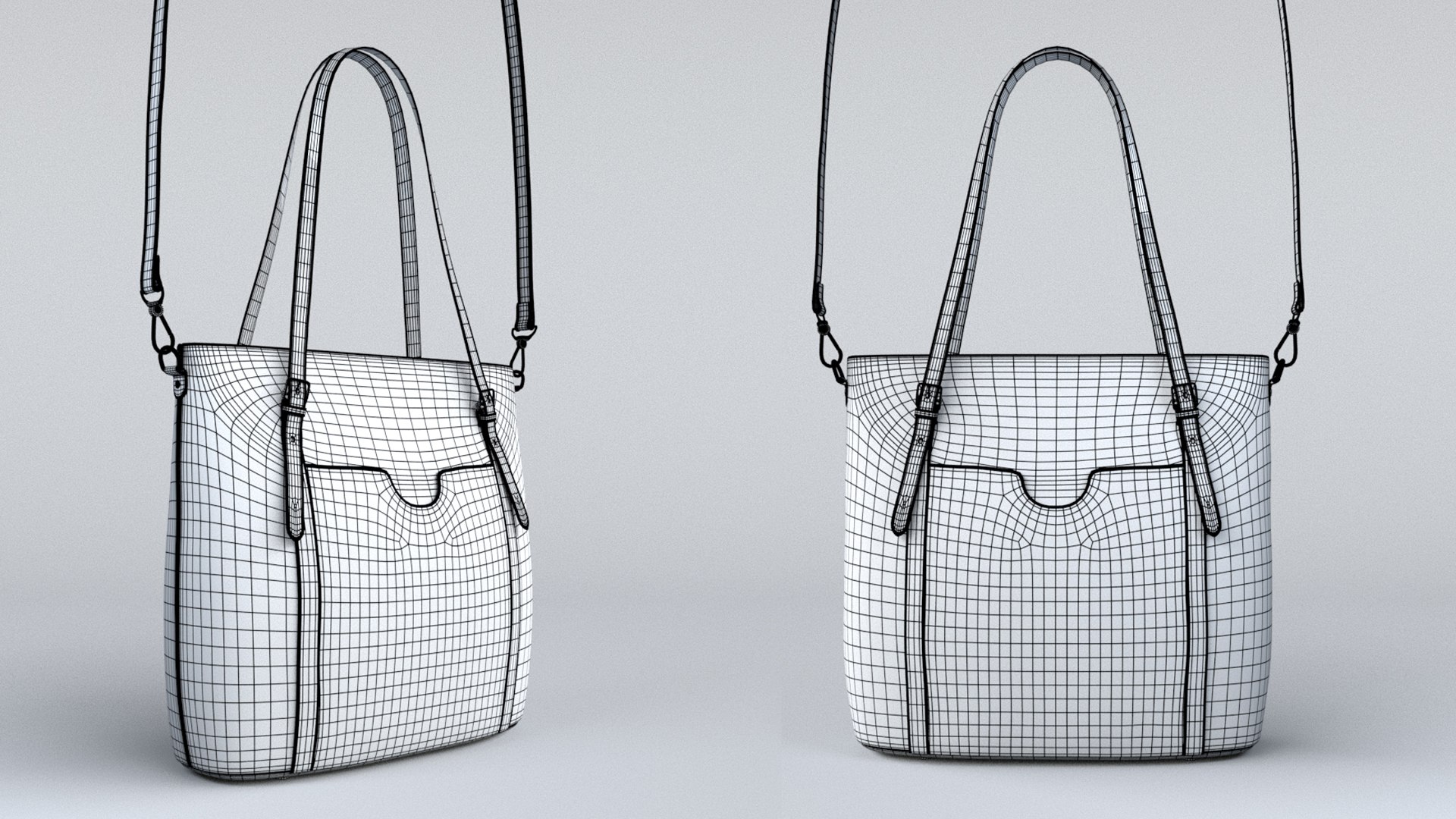 Six Rigged Bags Model - TurboSquid 2104284