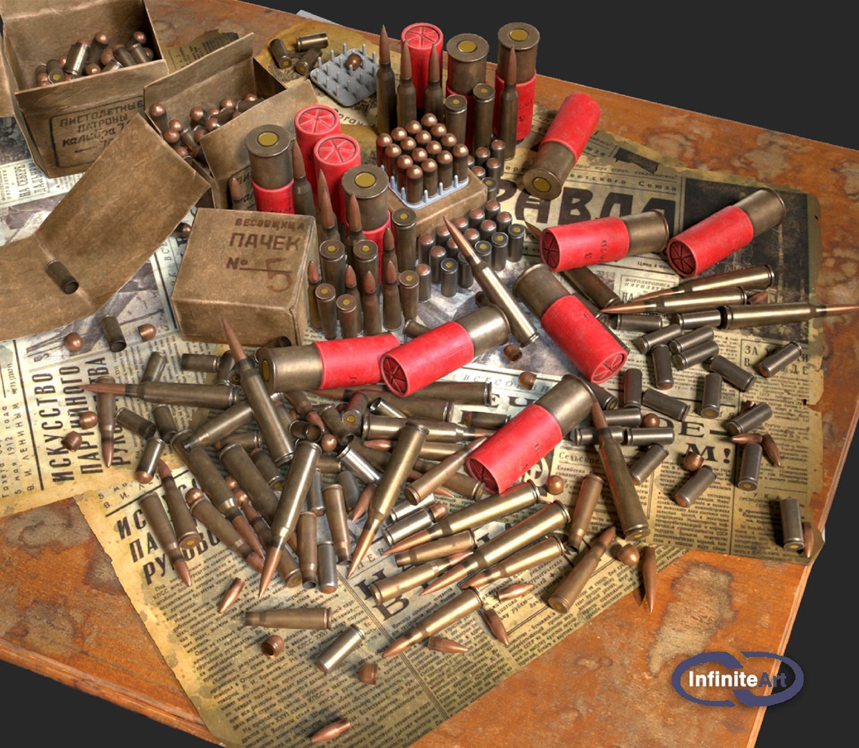 3D Bullets and Shell casings - TurboSquid 1766872