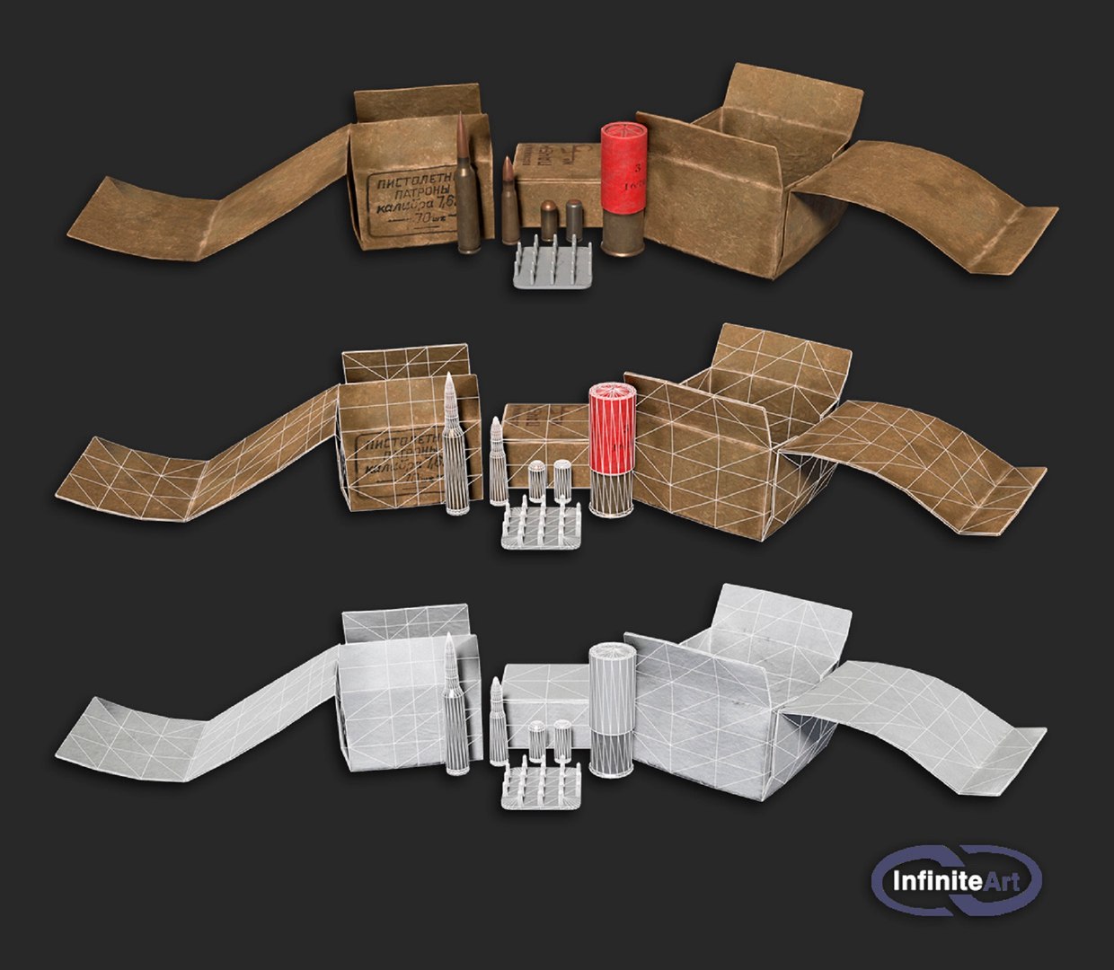 3D Bullets and Shell casings - TurboSquid 1766872