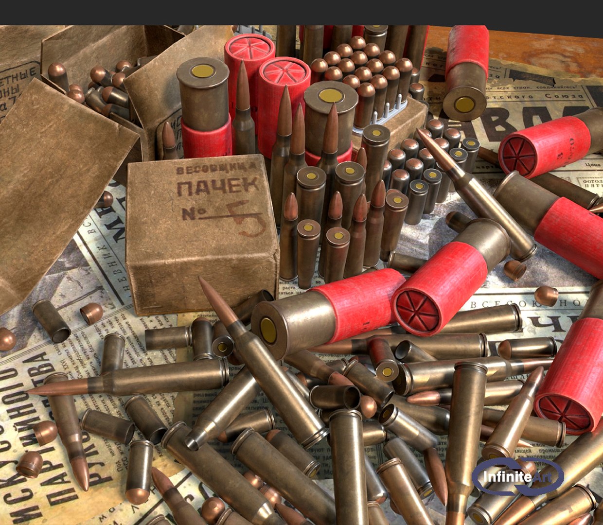 3D Bullets and Shell casings - TurboSquid 1766872