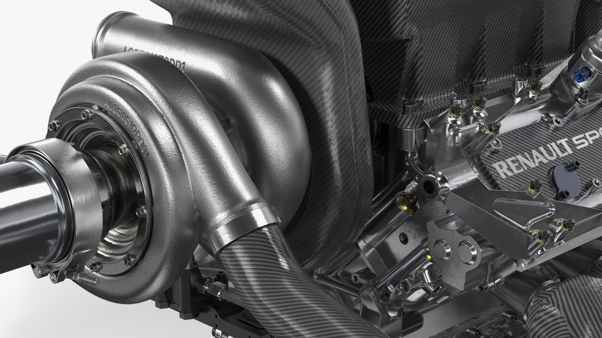 Renault Sport F1 Hybrid Power Unit 3D Model - TurboSquid 2430351