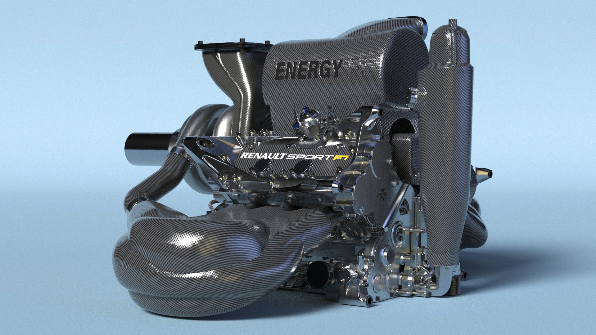 Renault Sport F1 Hybrid Power Unit 3D Model - TurboSquid 2430351