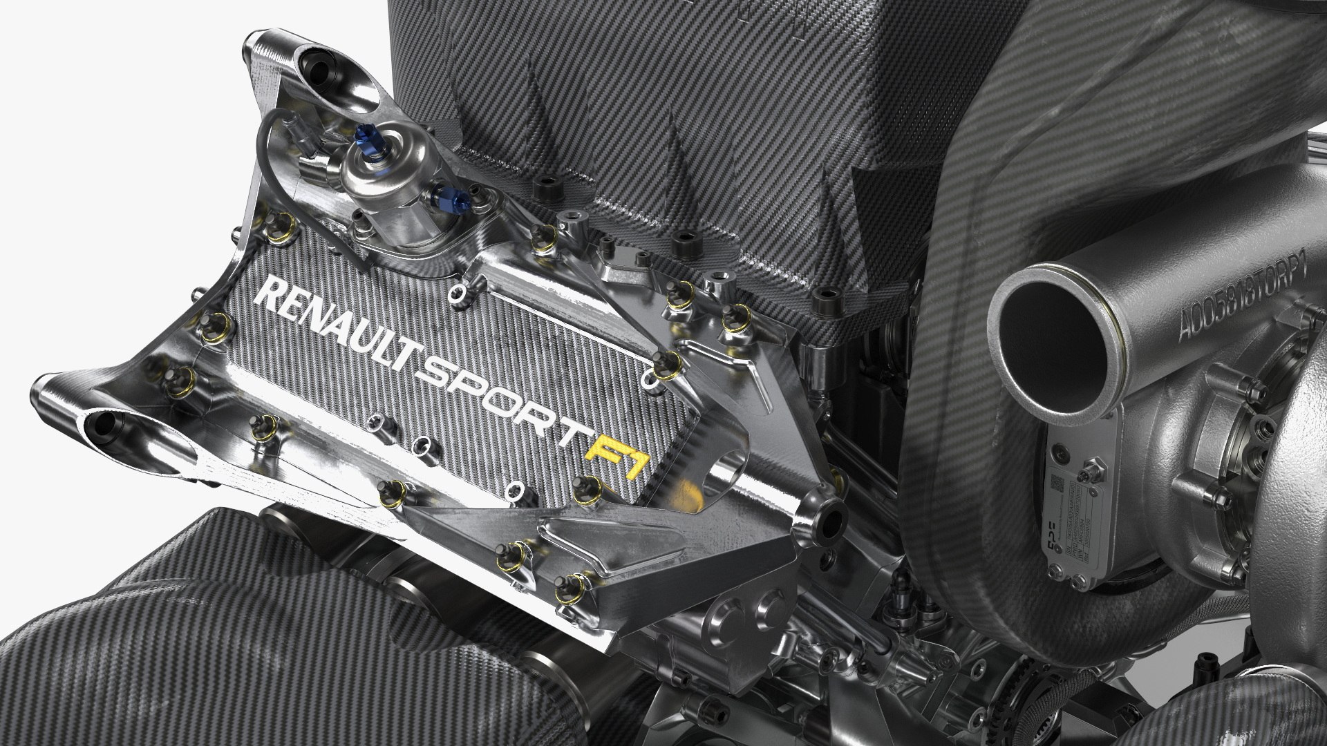 Renault Sport F1 Hybrid Power Unit 3D Model - TurboSquid 2430351
