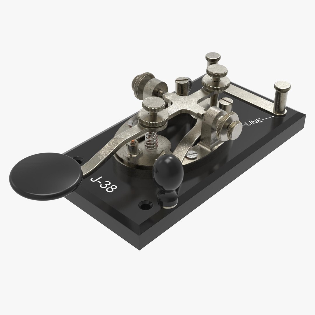 3d telegraph keys j-38 model