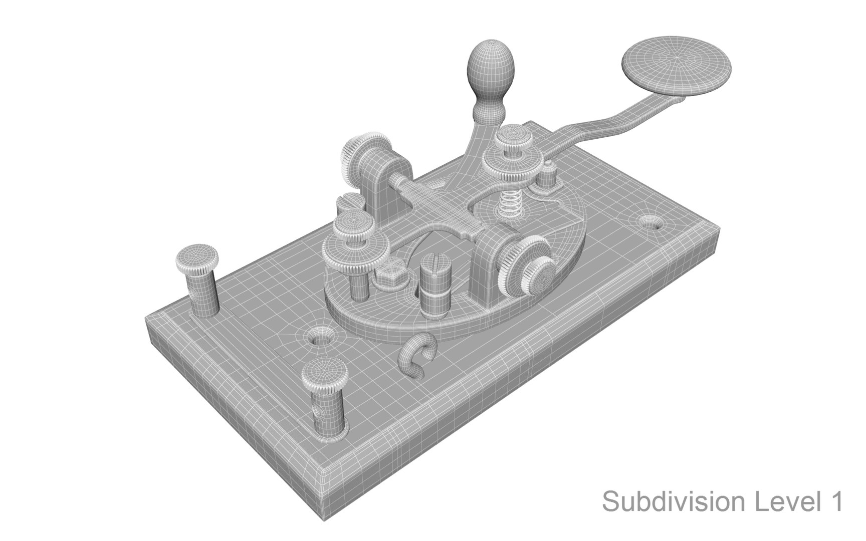 3d Telegraph Keys J-38 Model