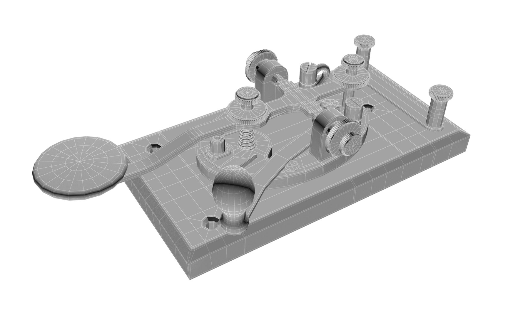 3d Telegraph Keys J-38 Model