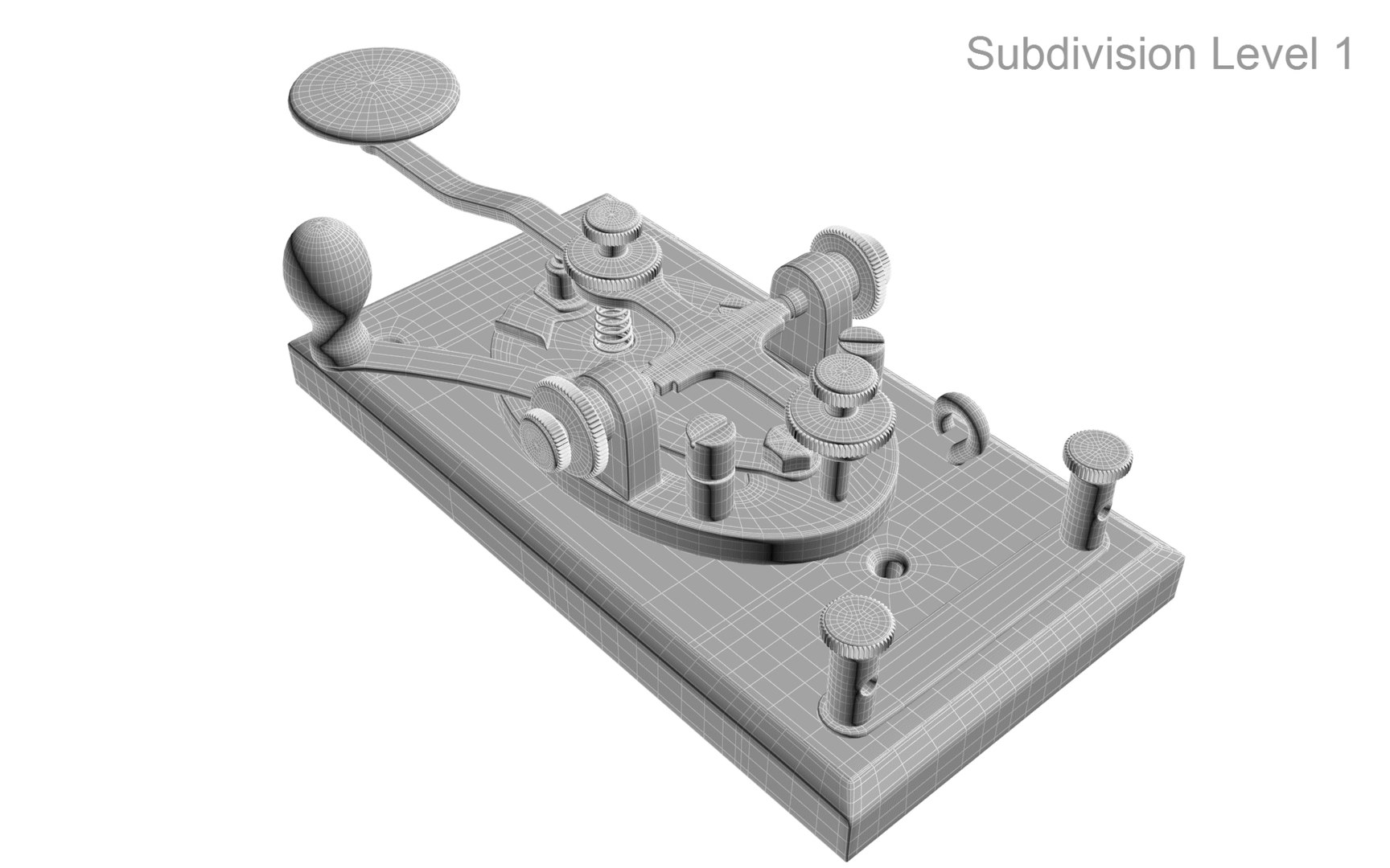 3d Telegraph Keys J-38 Model