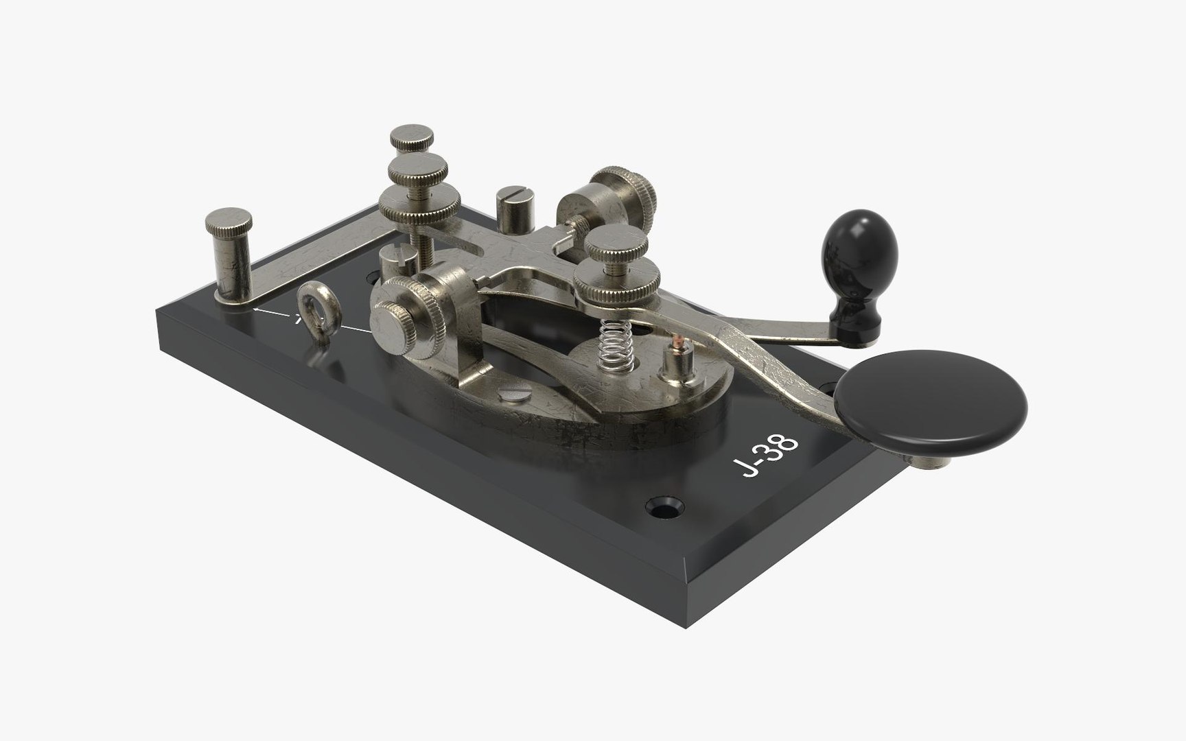 3d Telegraph Keys J-38 Model