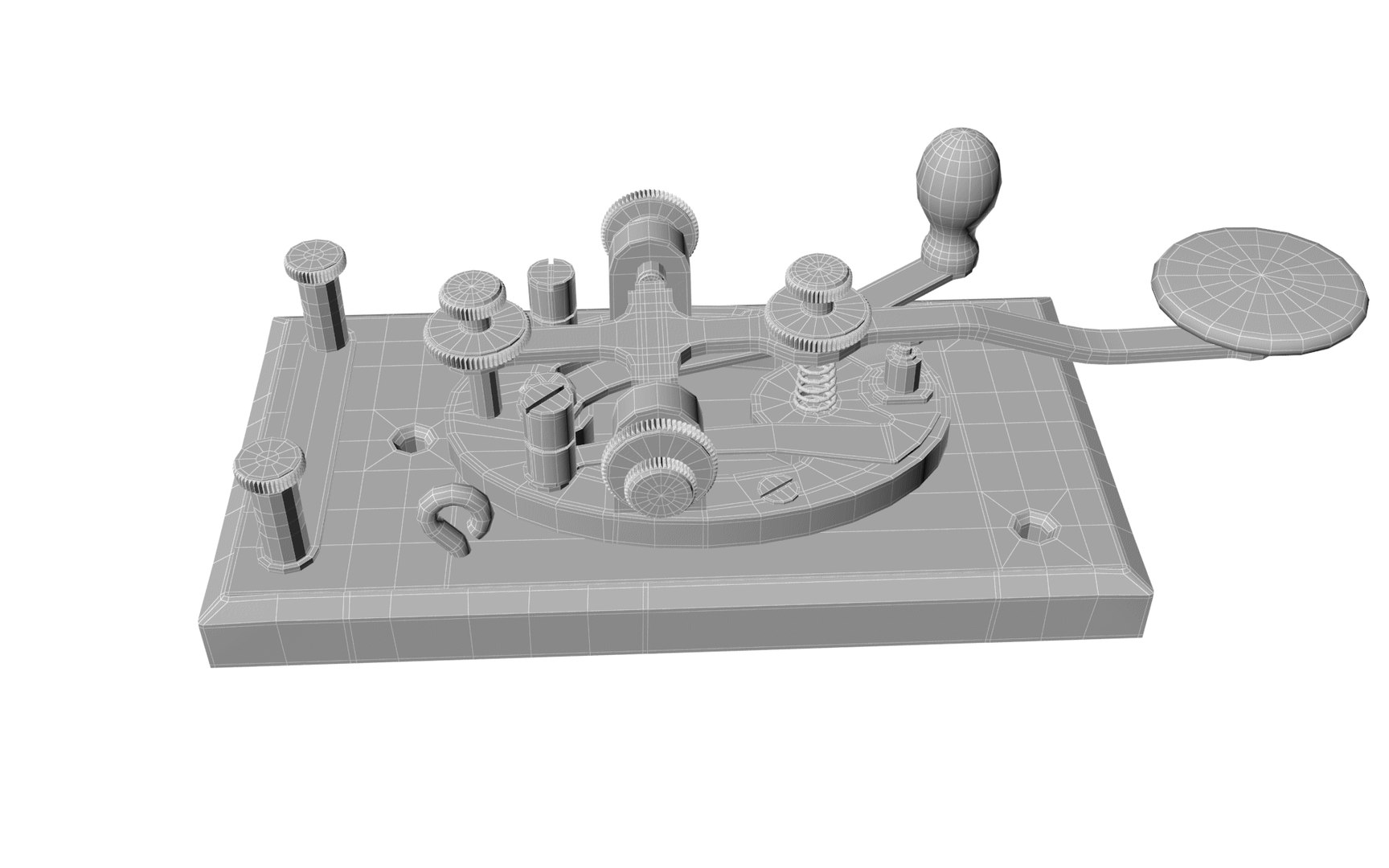 3d Telegraph Keys J-38 Model