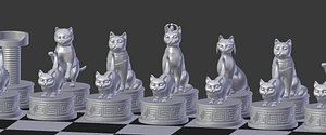 Low Poly 3D Chess Print Models For Download | TurboSquid