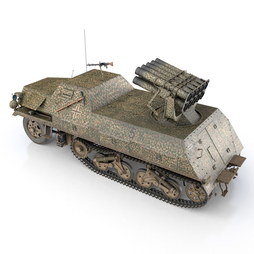 Sdkfz 4 1 - 3D Model - TurboSquid 1244395
