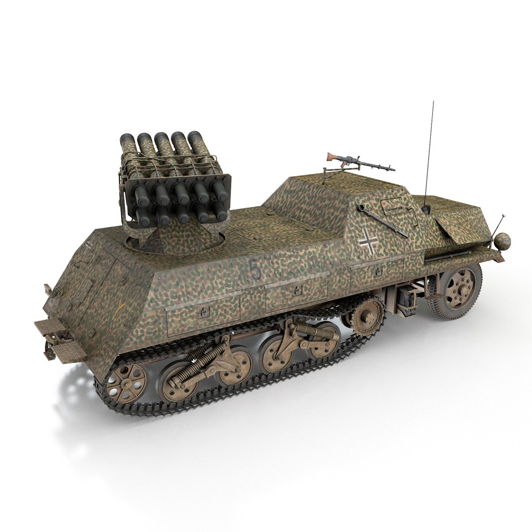 Sdkfz 4 1 - 3D Model - TurboSquid 1244395