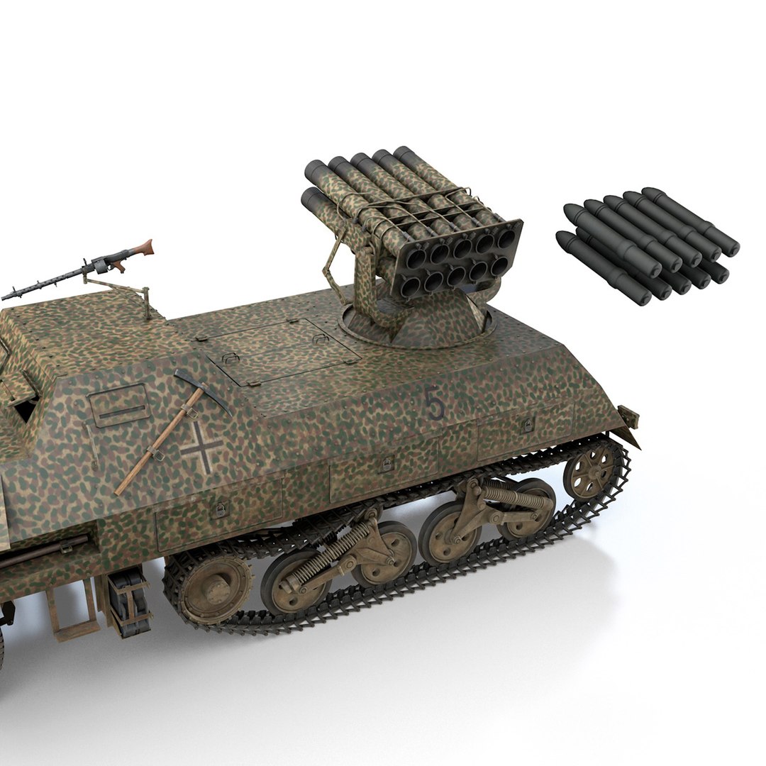 Sdkfz 4 1 - 3D Model - TurboSquid 1244395