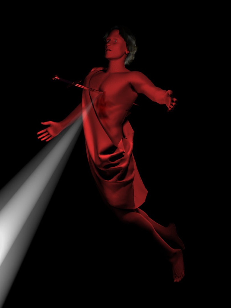 3ds Max Scene Male Rigged