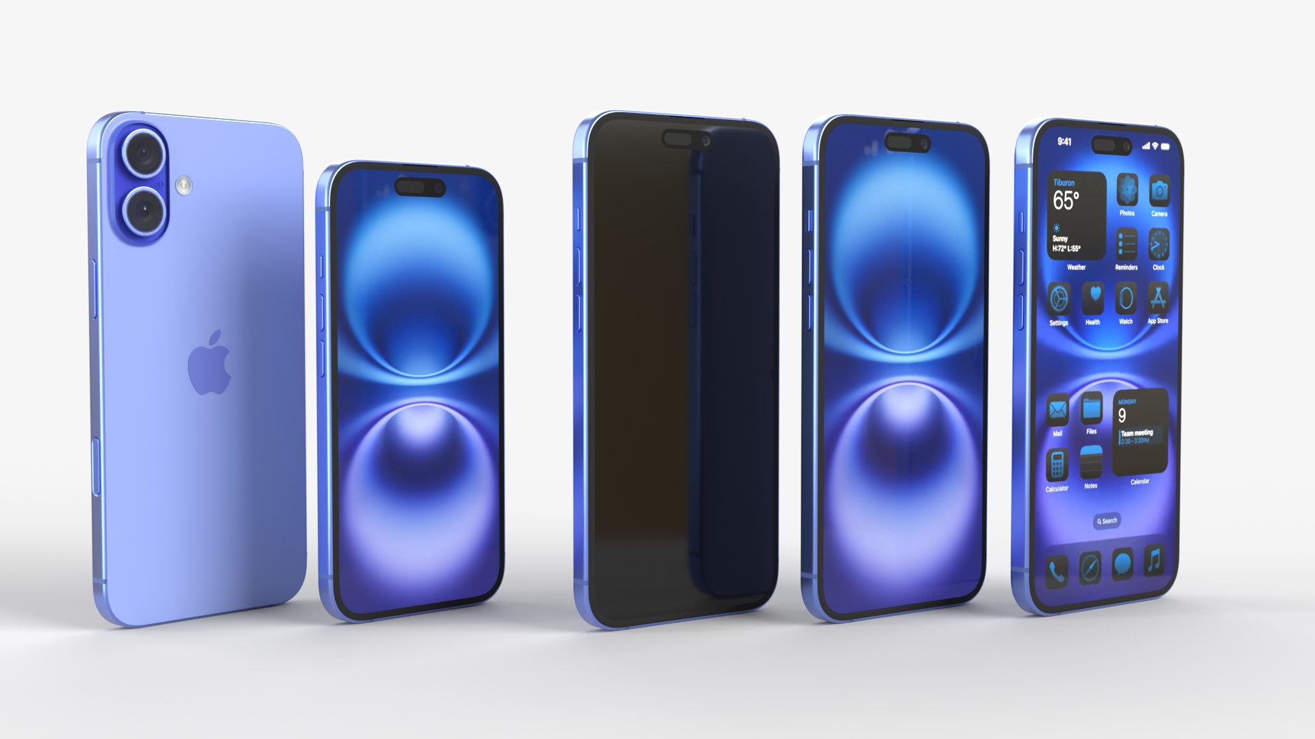 Apple IPhone 16 And 16 Plus Ultramarine 3D - TurboSquid 2280899