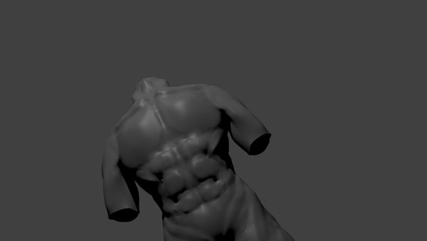 male body obj free