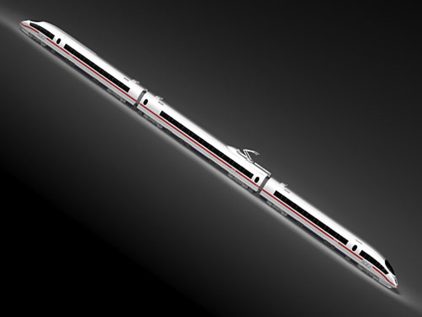 Ice3 Ice 3 Train 3d Max