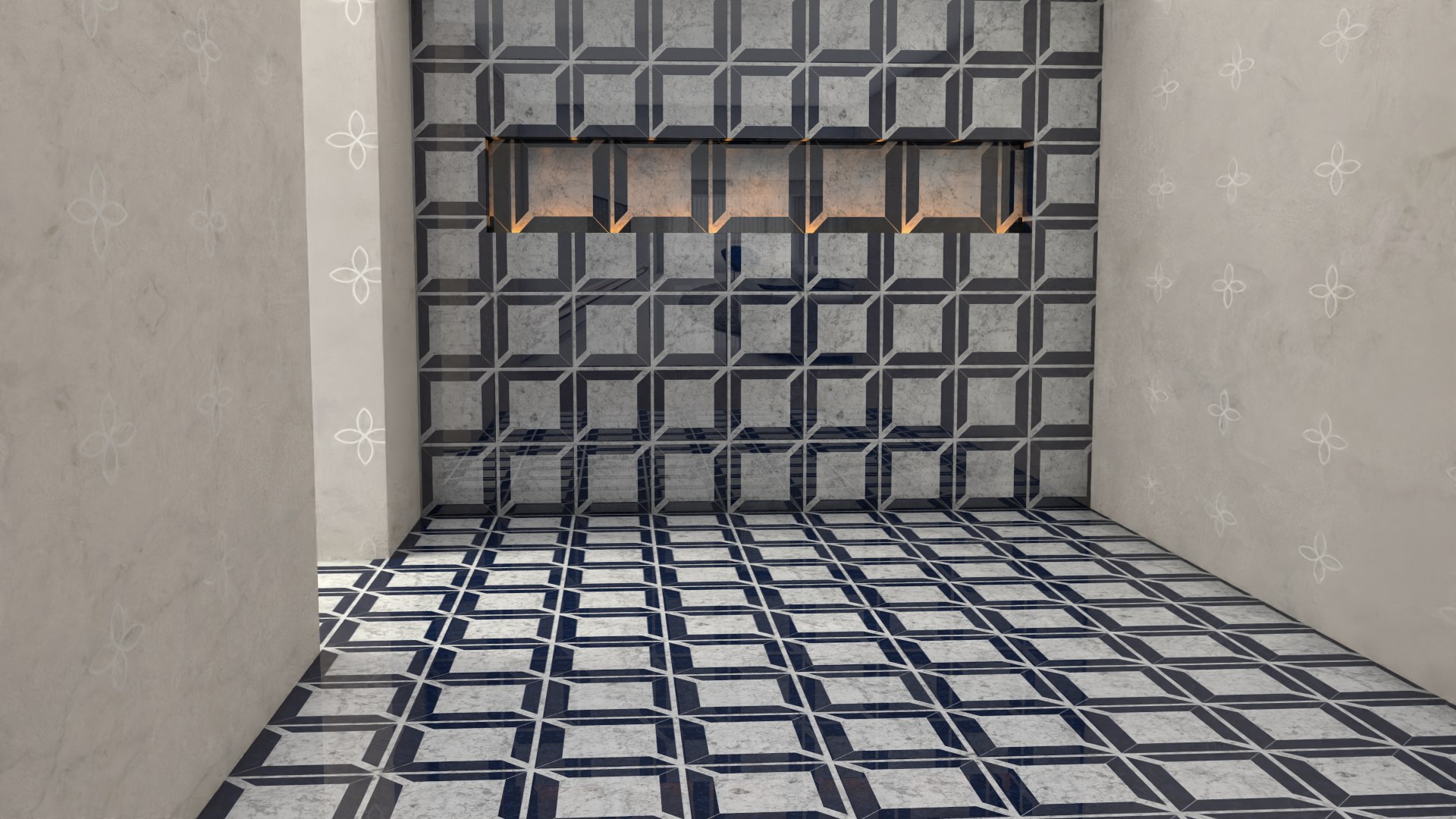 Texture PBR 8K Floor Tiles C4D Physical Render 0076 3D Model ...