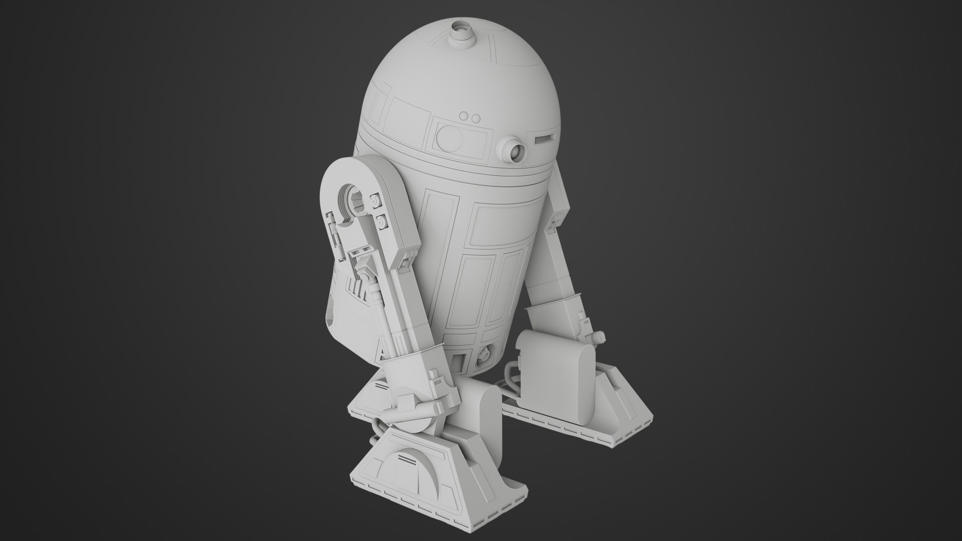 R2-d2 star wars 3D model - TurboSquid 1649103